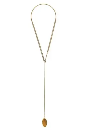 Dries Van Noten Stone Necklace - Gold