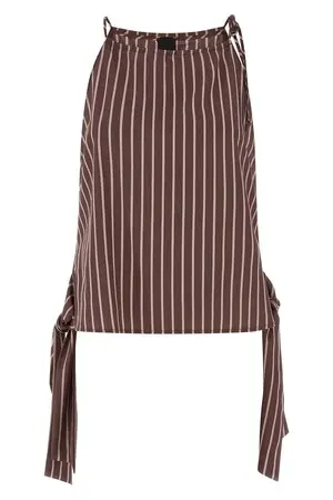 Pinko Jennifer Striped Viscose Top