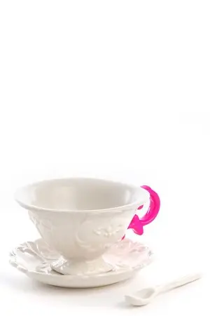 SELETTI Set 'i-wares I-cup' X Selab - Fuchsia