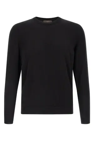 ZANONE Cotton Sweater - Black