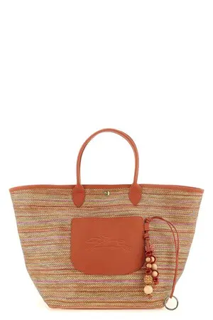 Longchamp Le Panier Pliage Shopping Bag - Orange