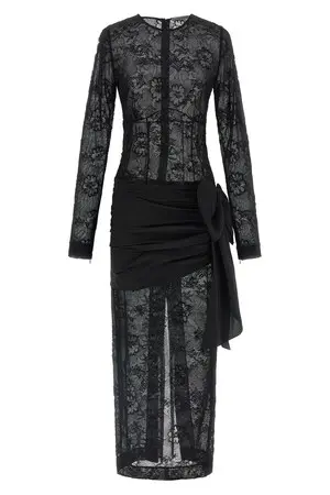 Alessandra Rich Lace Bustier Gown