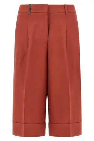 Peserico Pleated Shorts For Women