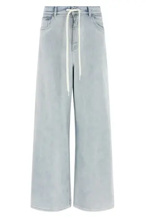 MAISON MARGIELA Cotton Denim Drawstring Jeans