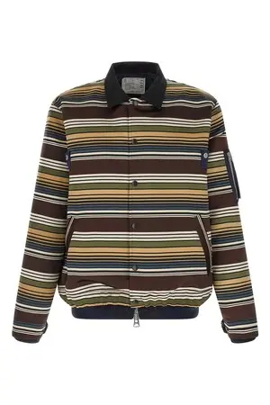 Sacai Horizontal Stripe Blouson