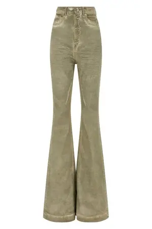 Rick Owens Bolan Bootcut' Jeans - Beige