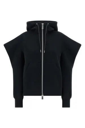 Sacai Sponge' Hoodie - Black