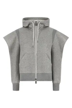 Sacai Sponge' Hoodie - Gray