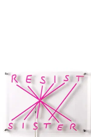 SELETTI Resist Sister' Led Lamp - Fuchsia