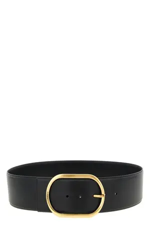 Pinko Full Leather Belt - Black