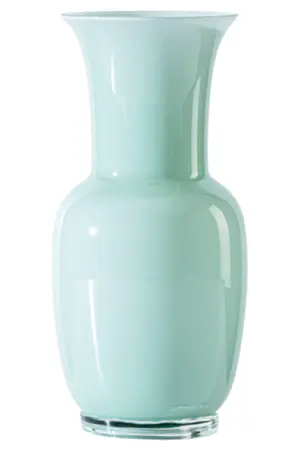 VENINI Opalino' Vase - Light Blue