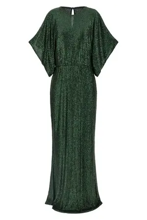 Norma Kamali Reverse Obie Dress - Green