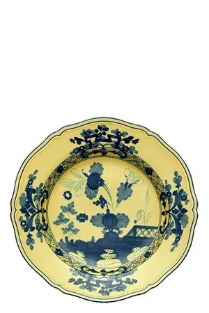 GINORI 1735 Oriente Italian' Place Holder Plate ⌀ 31 Cm - Yellow