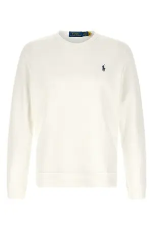 Polo Ralph Lauren Loopback Cotton Sweatshirt - White