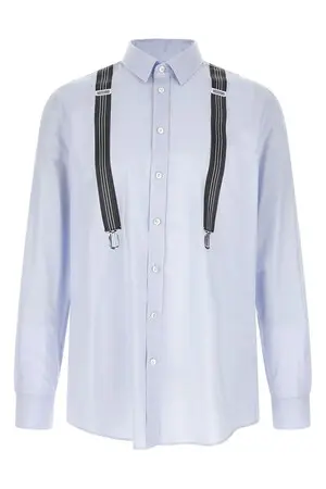 Moschino Trompe-l'ail Print Shirt - Light Blue