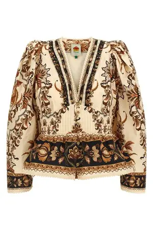 Farm Rio Pleated Blouses