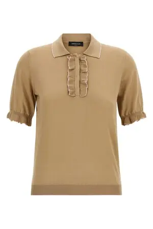 Fabiana Filippi Cotton Silk Polo Shirt
