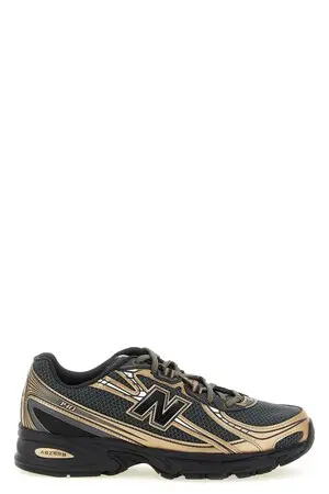 NEW BALANCE 740 Open Weave Mesh Sneakers - Black