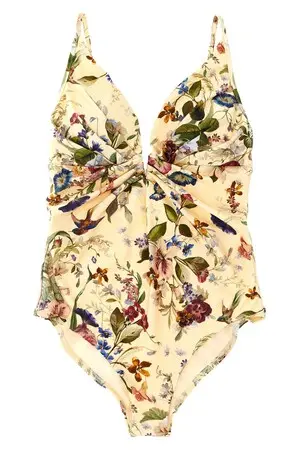 Zimmermann V Neck Swimsuits