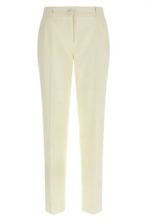 Dolce & Gabbana Kate Stretch Wool Canvas Trousers