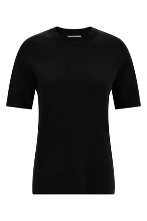 ENTIRE STUDIOS Mercerized Cotton T-shirt - Black