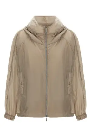 MOORER Lumina Windbreaker - Beige
