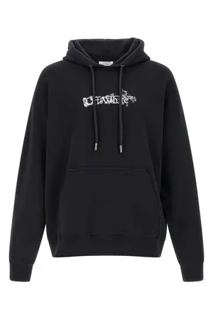 Off-White Heraldic Arrow Skate' Hoodie - Black