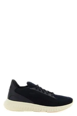 Hugo Boss Titanis Knit Sneakers - Blue