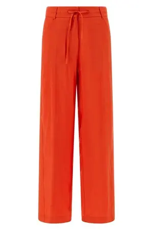 NUDE Viscose Pants - Orange