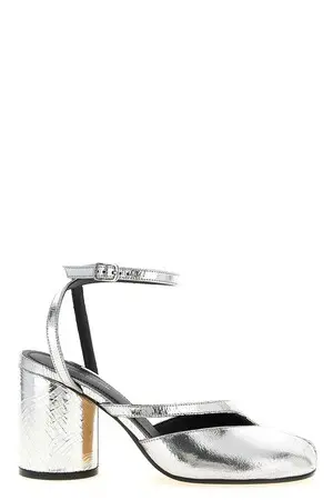 MAISON MARGIELA Tabi' Sandals - Silver