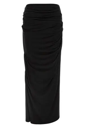 ENTIRE STUDIOS Drape' Skirt - Black