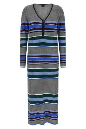 Pinko Bruma Ribbed Knit Dress
