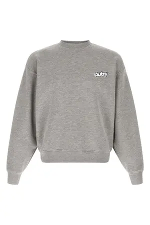AUTRY Logo Print Embroidery Sweatshirt - Gray