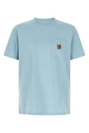 Carhartt Work In Progress Pocket' T-shirt - Light Blue