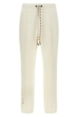 Moncler Double Fabric Joggers - White