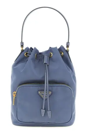 Prada Duet Bucket Bag - Light Blue