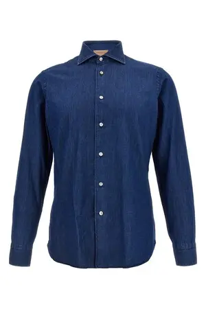 BORRIELLO NAPOLI Marechiaro' Shirt - Blue
