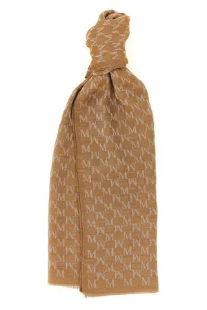 Max Mara 'mxapaniere' Stole Brown