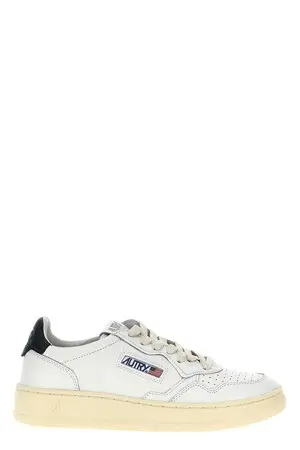 AUTRY Leather Sneakers - White/black