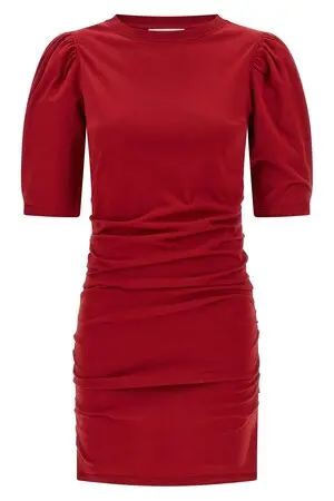 Isabel Marant Étoile Mylda Cotton Jersey Mini Dress - Red