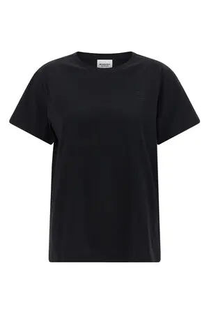 MARANT ETOILE Aby Cotton T-shirt - Black