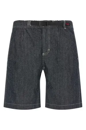 Gramicci Japanese Chambray' Bermuda Shorts - Blue