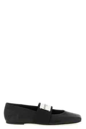 Givenchy Sliced Square' Ballet Flats - Black