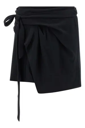 Isabel Marant Étoile Berenice Cotton Miniskirt - Black