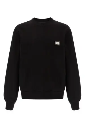 Dolce & Gabbana Logo Plate Sweatshirt - Black