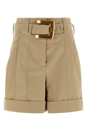 Balmain Belted Shorts For Women
