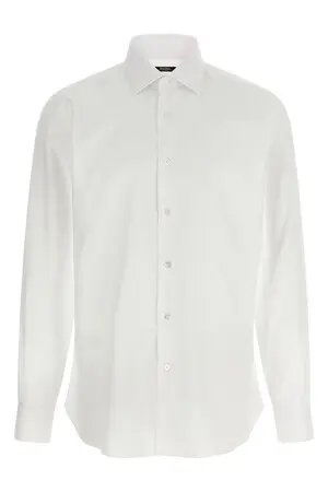 BARBA NAPOLI Cotton Shirt - White