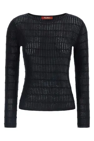 Max Mara Mstpedone Ribbed Sweater - Blue