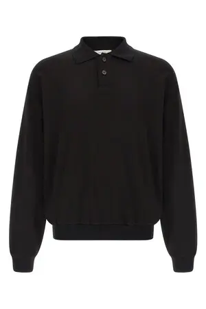 THE ROW Ry Top' Polo Shirt - Black