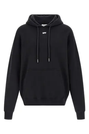 Off-White Paint Arrow Skate' Hoodie - Black